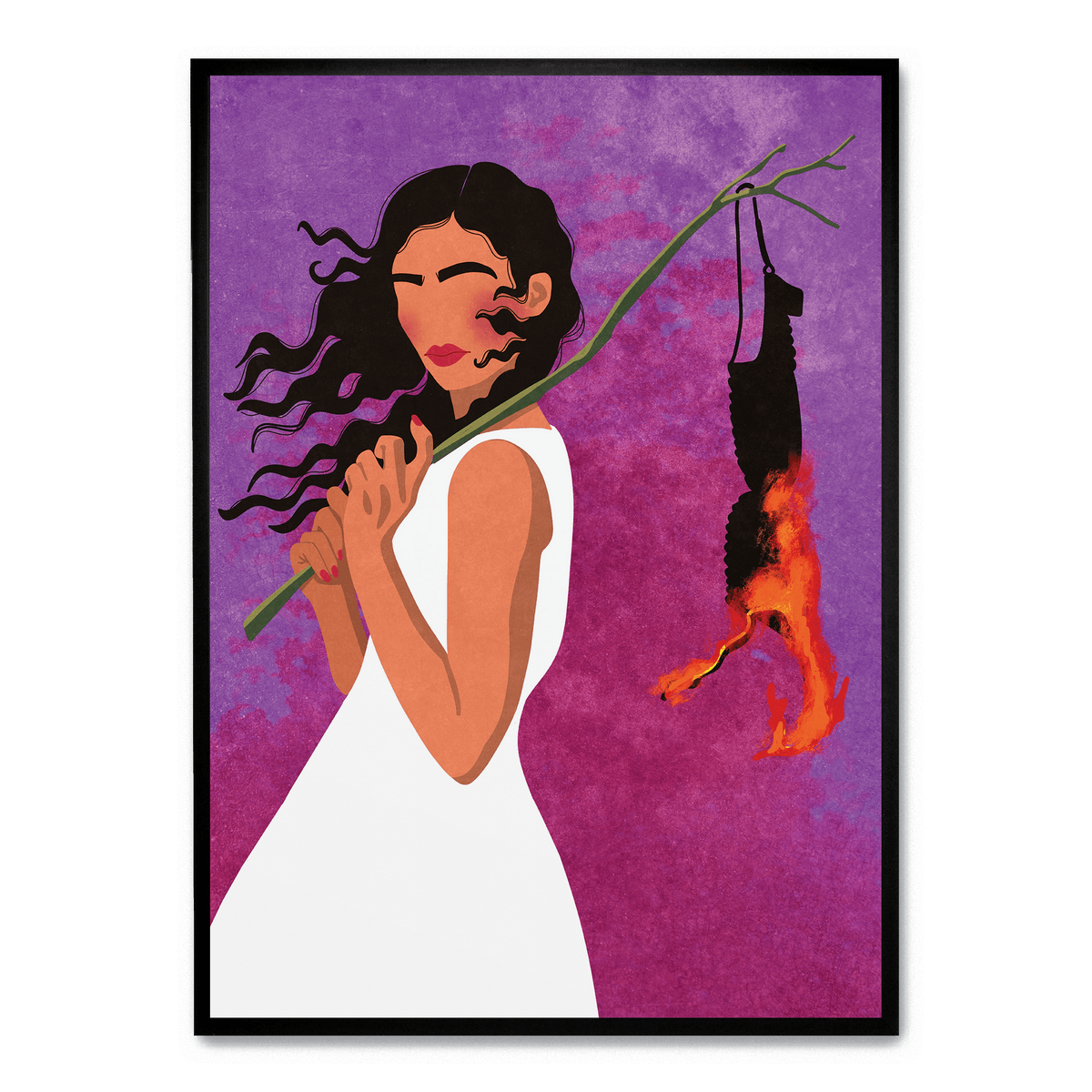 No Bra Club Poster Postera Art