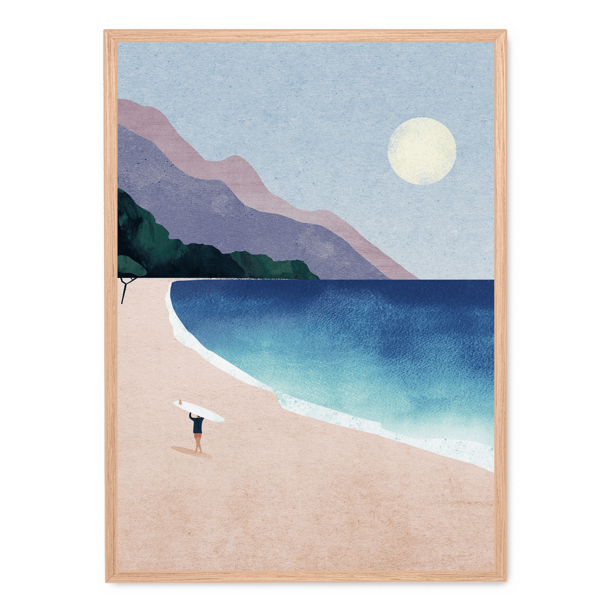 Surf Beach Poster Postera art surf-beach-poster-postera-art