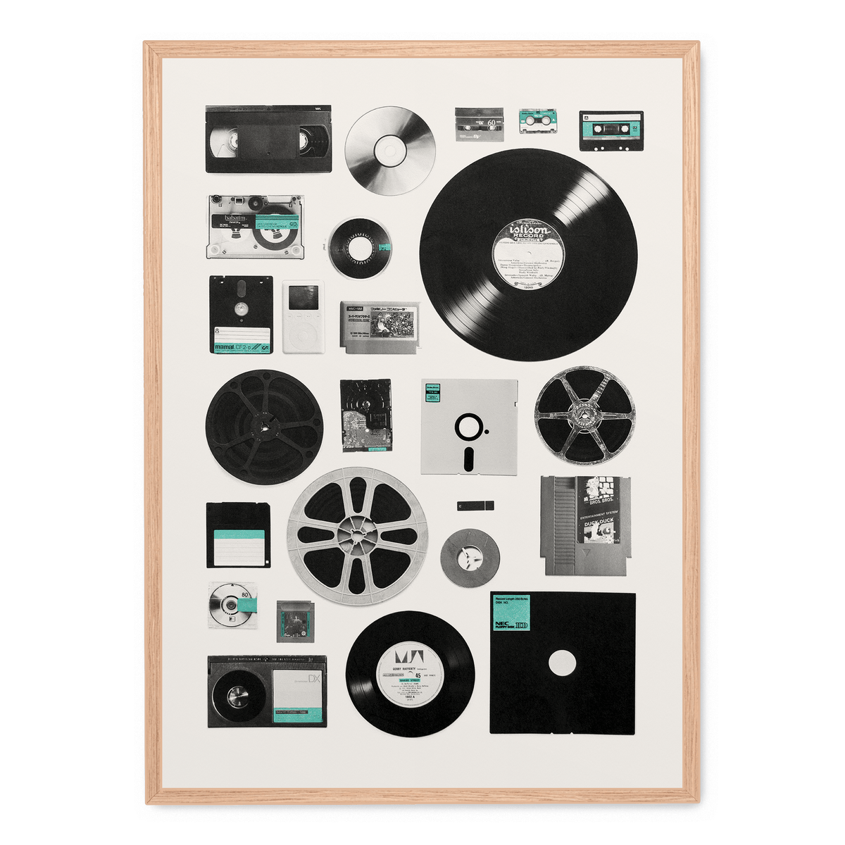 Data Poster Postera Art