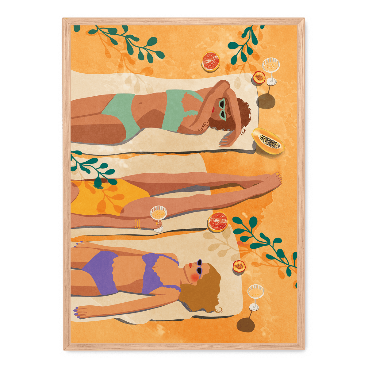 Summer Girls Poster Posteraart