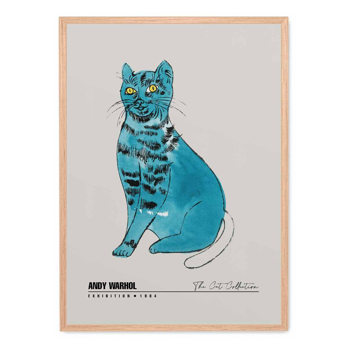 Blue Cat poster | Postera.art