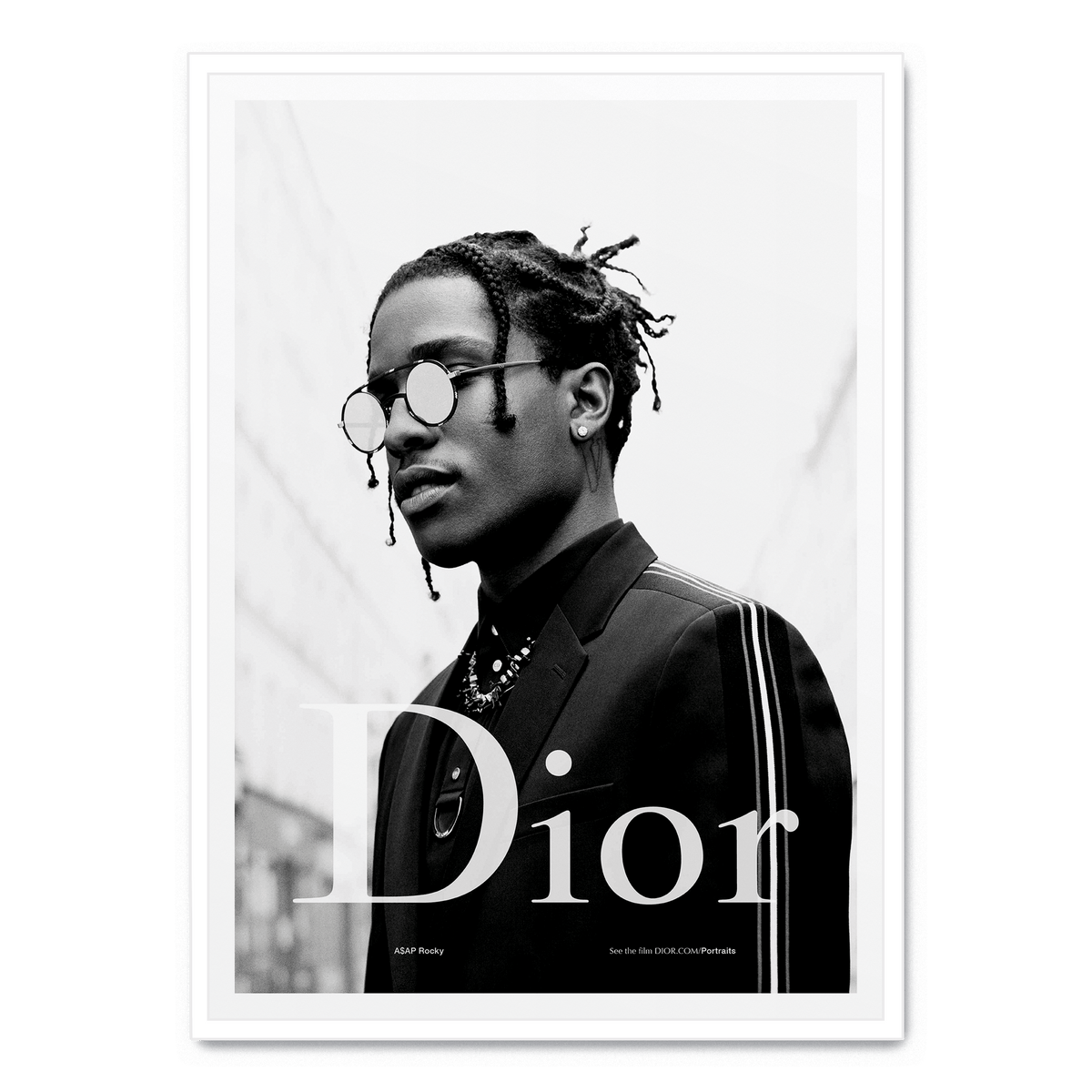 Dior X A AP Rocky Poster Postera art Dior X A AP Rocky Poster Postera art