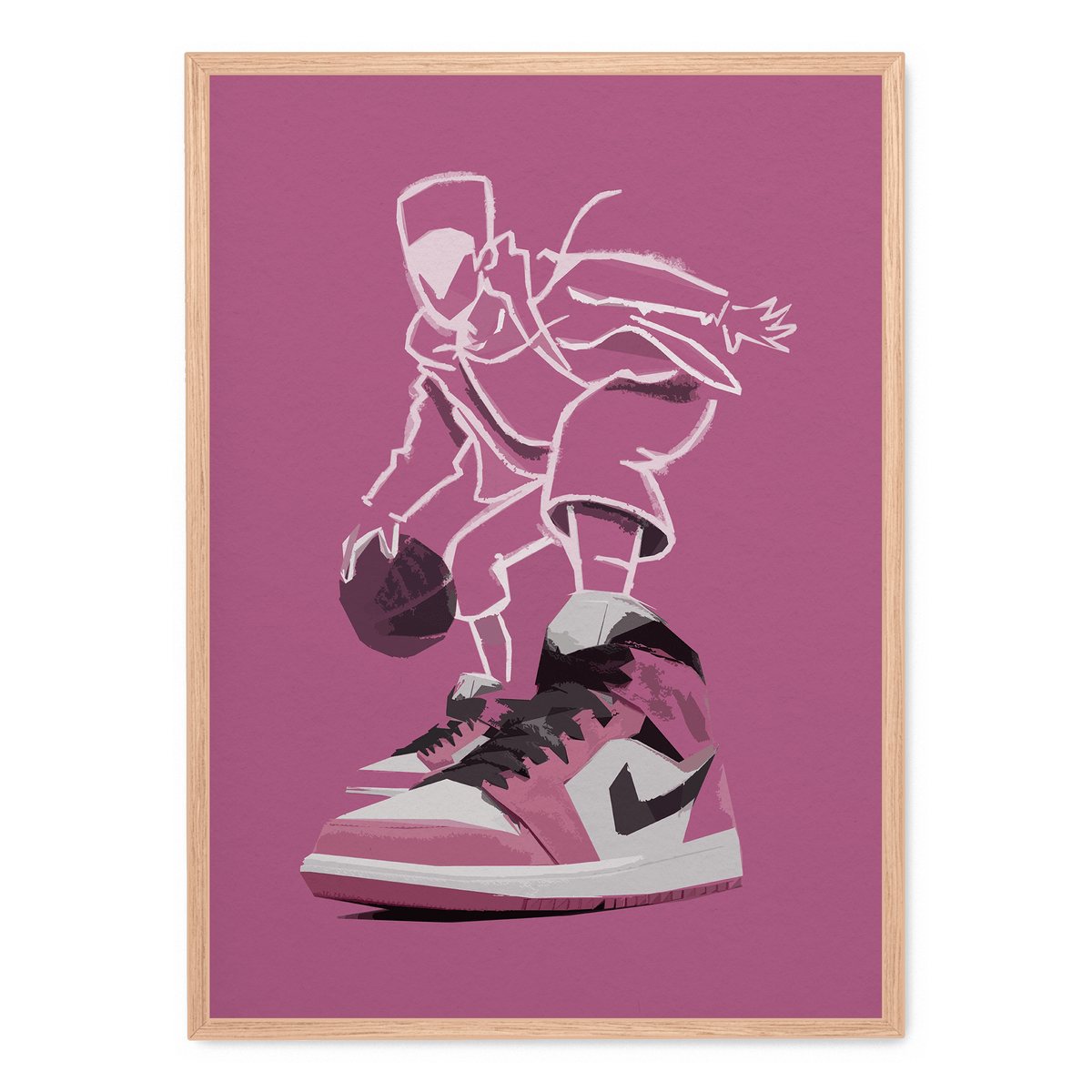 Nike Air Jordan Berry poster | Postera.art