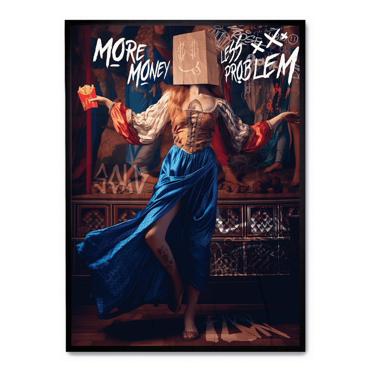 More Money Less Problem poster | Postera.art
