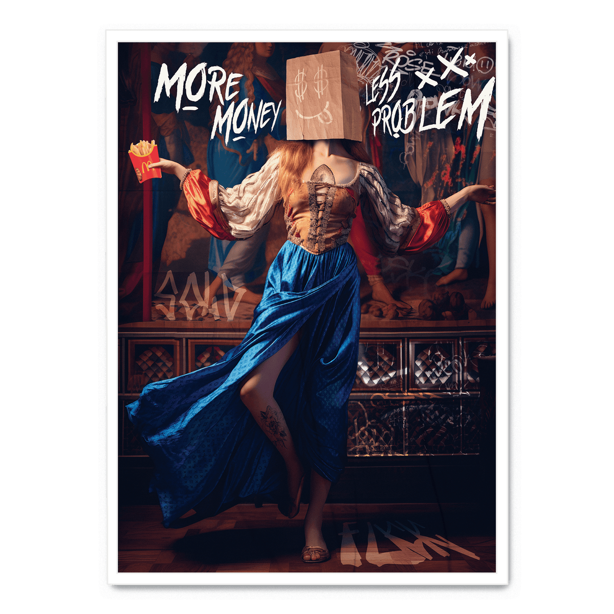 More Money Less Problem poster | Postera.art