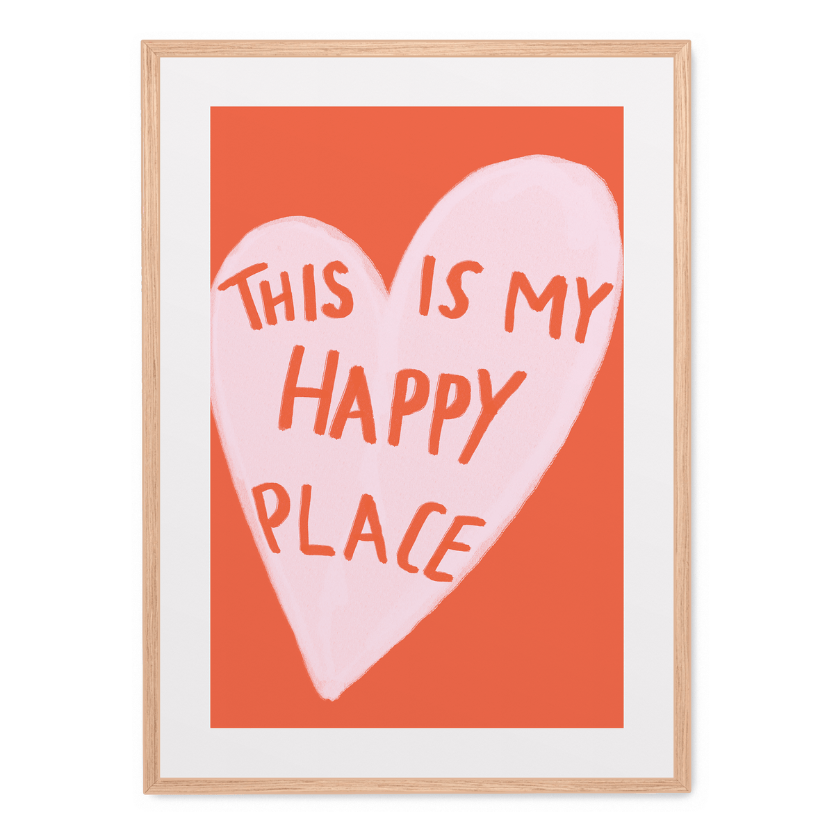 Happy Place poster | Postera.art