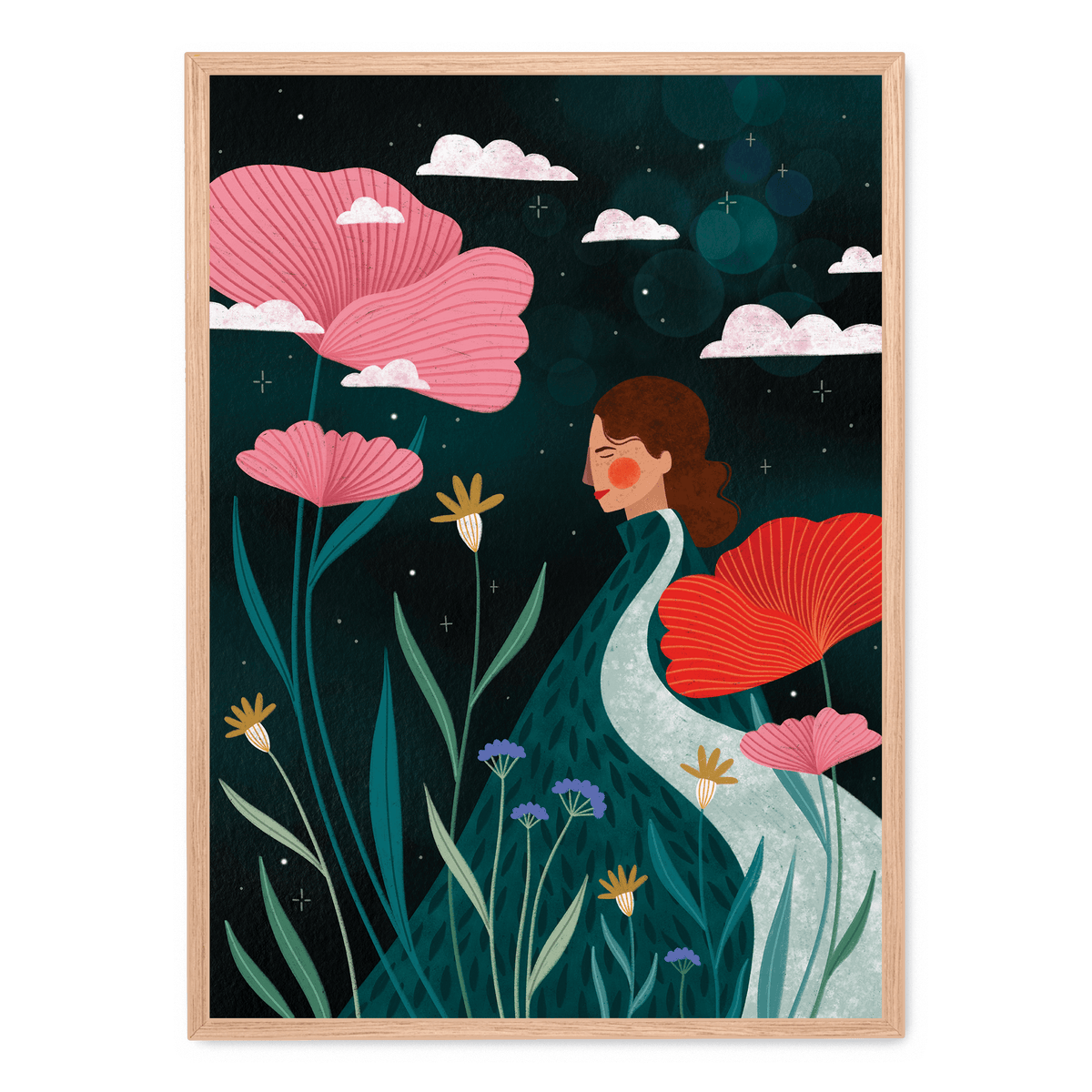 Dreamy Garden Stroll poster | Postera.art