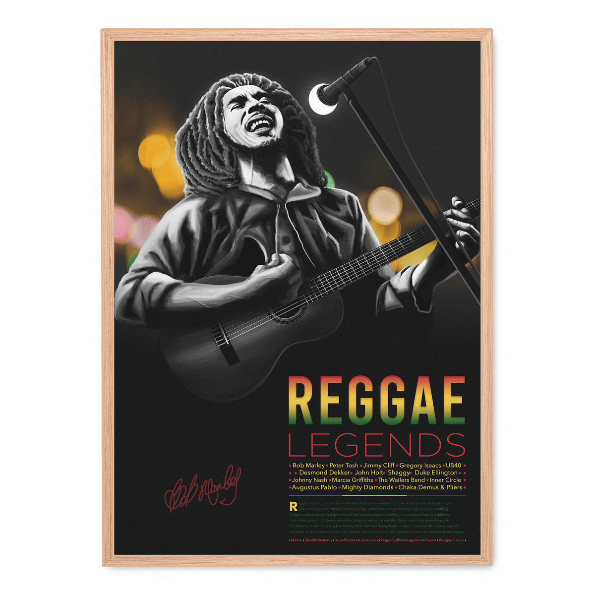Reggae Legends poster | Postera.art