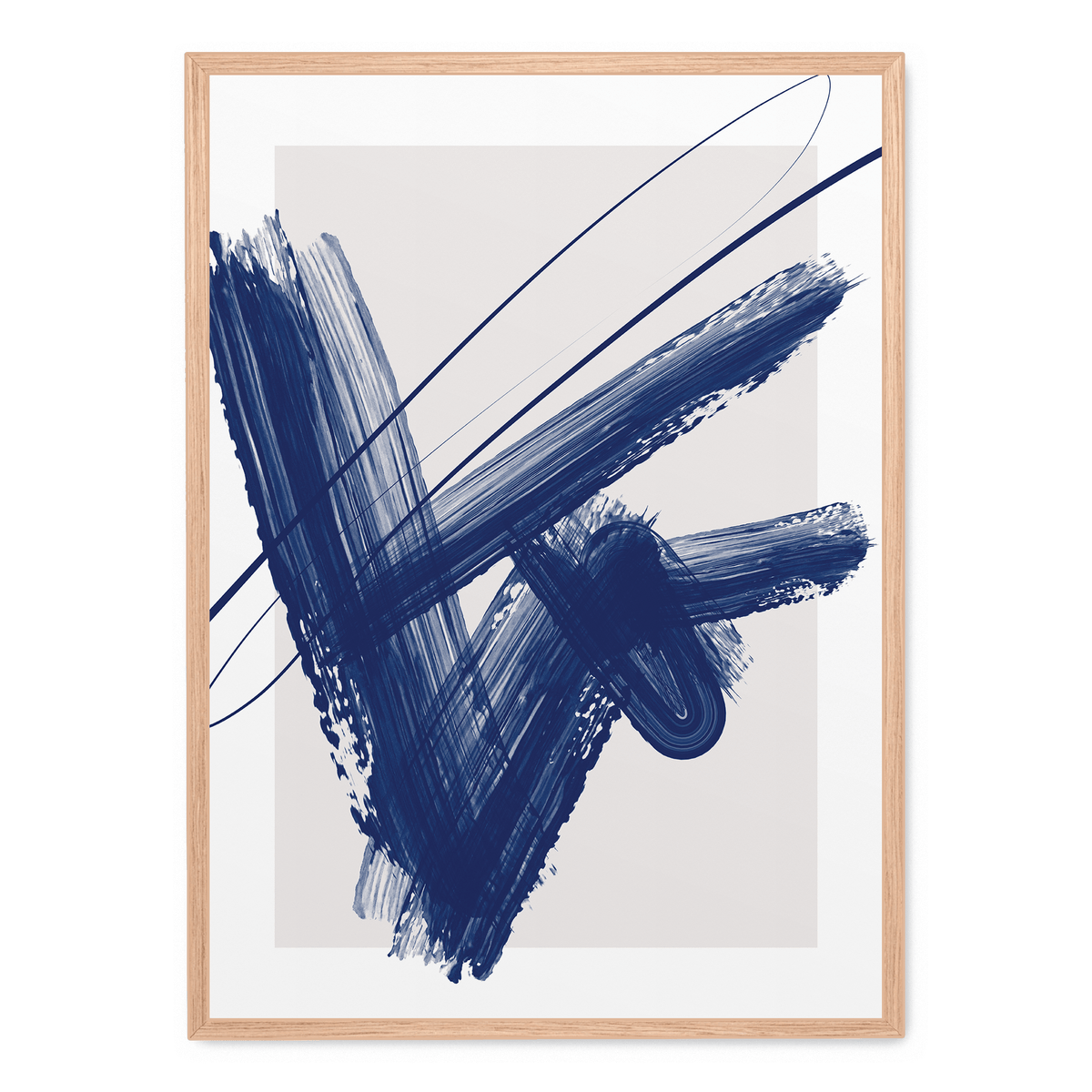 Blue Ink No. 1 poster | Postera.art