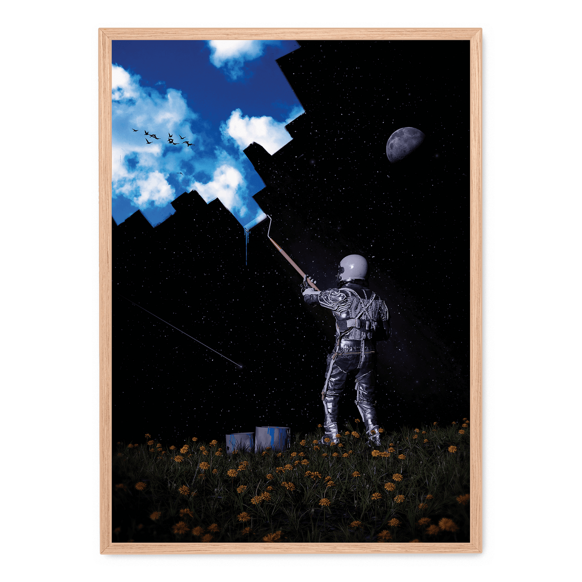 Hello Blue Sky poster | Postera.art