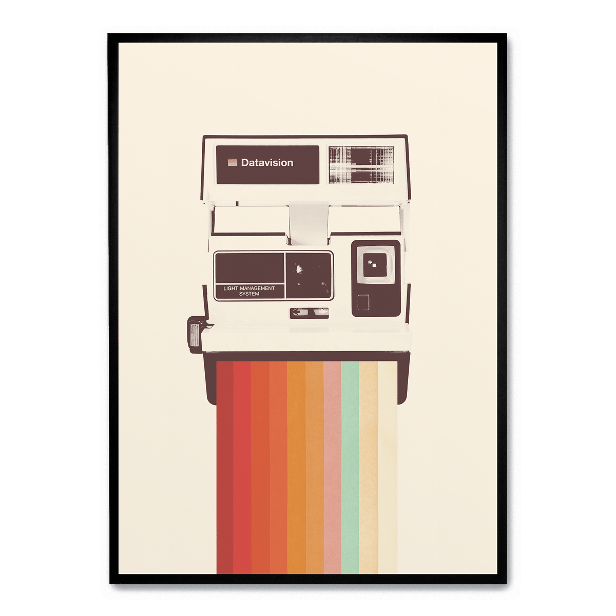 Instant Camera Rainbow poster | Postera.art