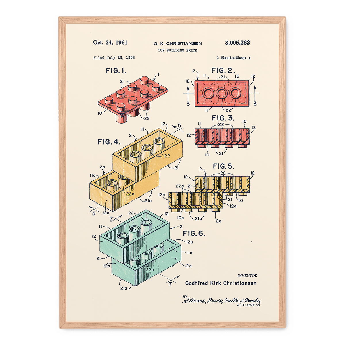 Lego Colors poster | Postera.art