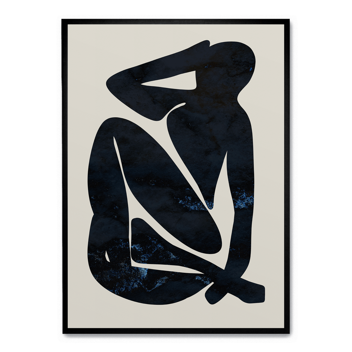 Dark Blue Woman poster | Postera.art