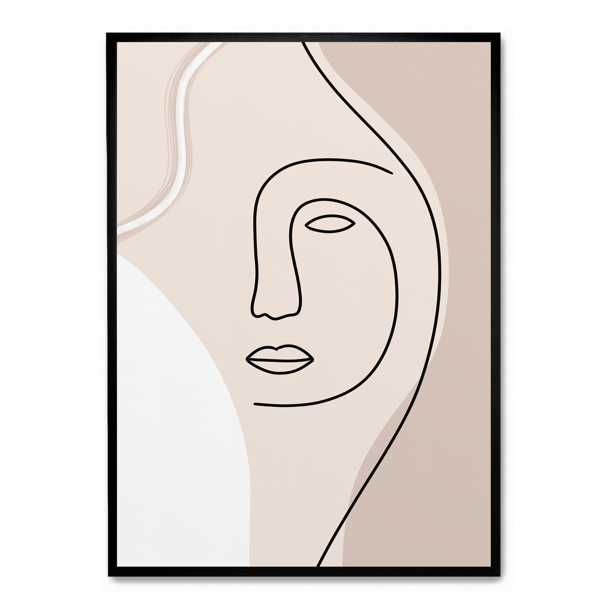 Line Face poster | Postera.art