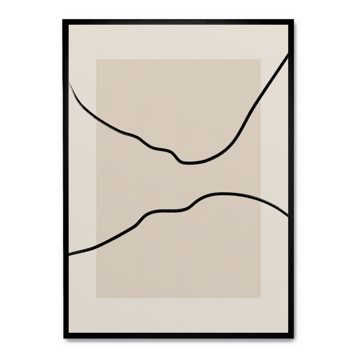 Soft Abstract Lines poster | Postera.art