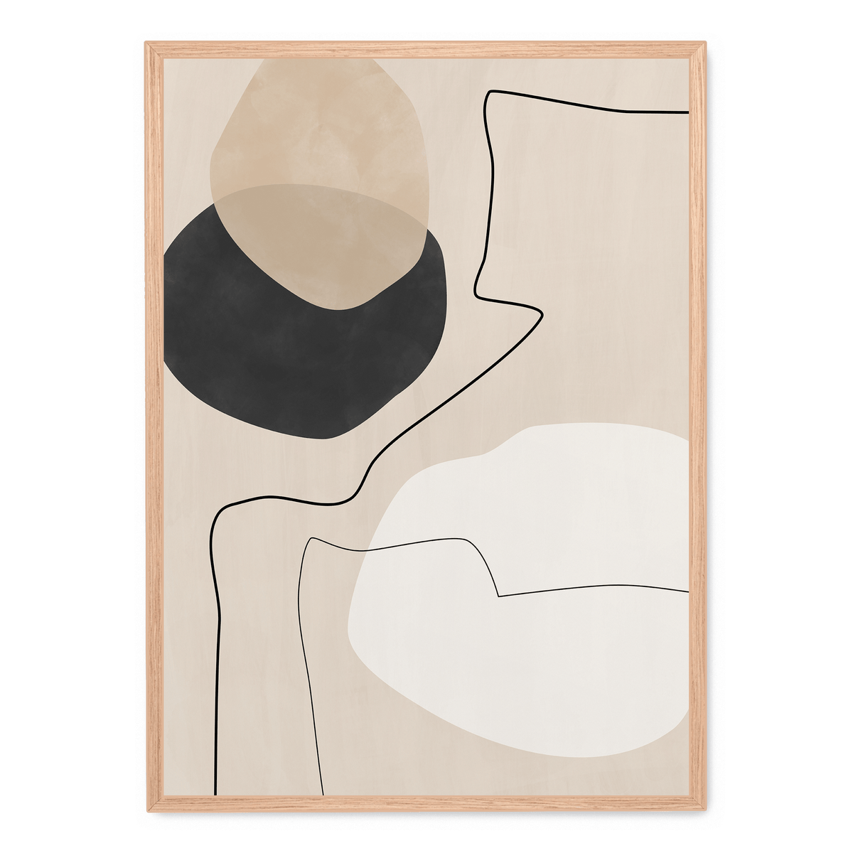 Organic Shapes And Lines poster | Postera.art