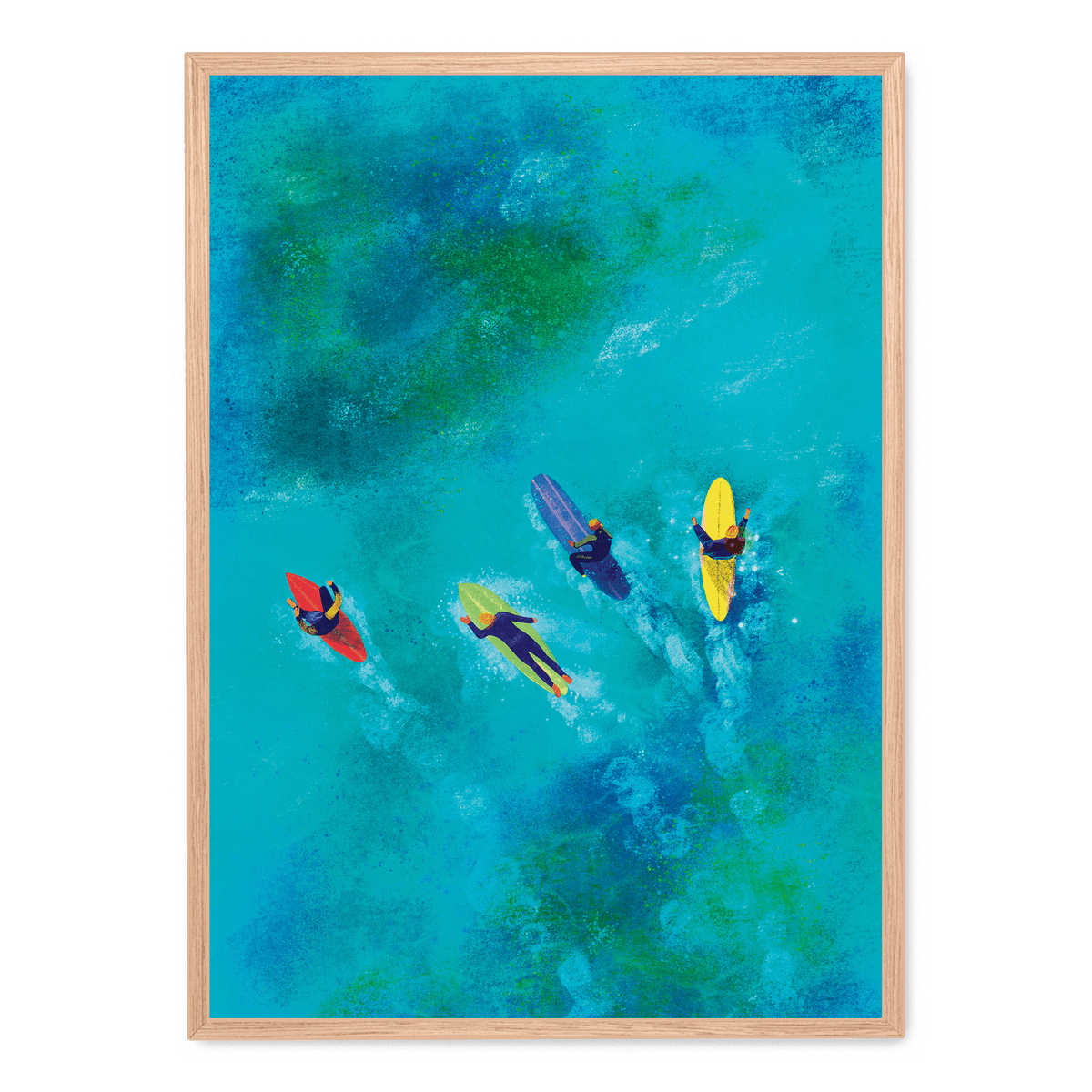 Surfer Dudes poster | Postera.art