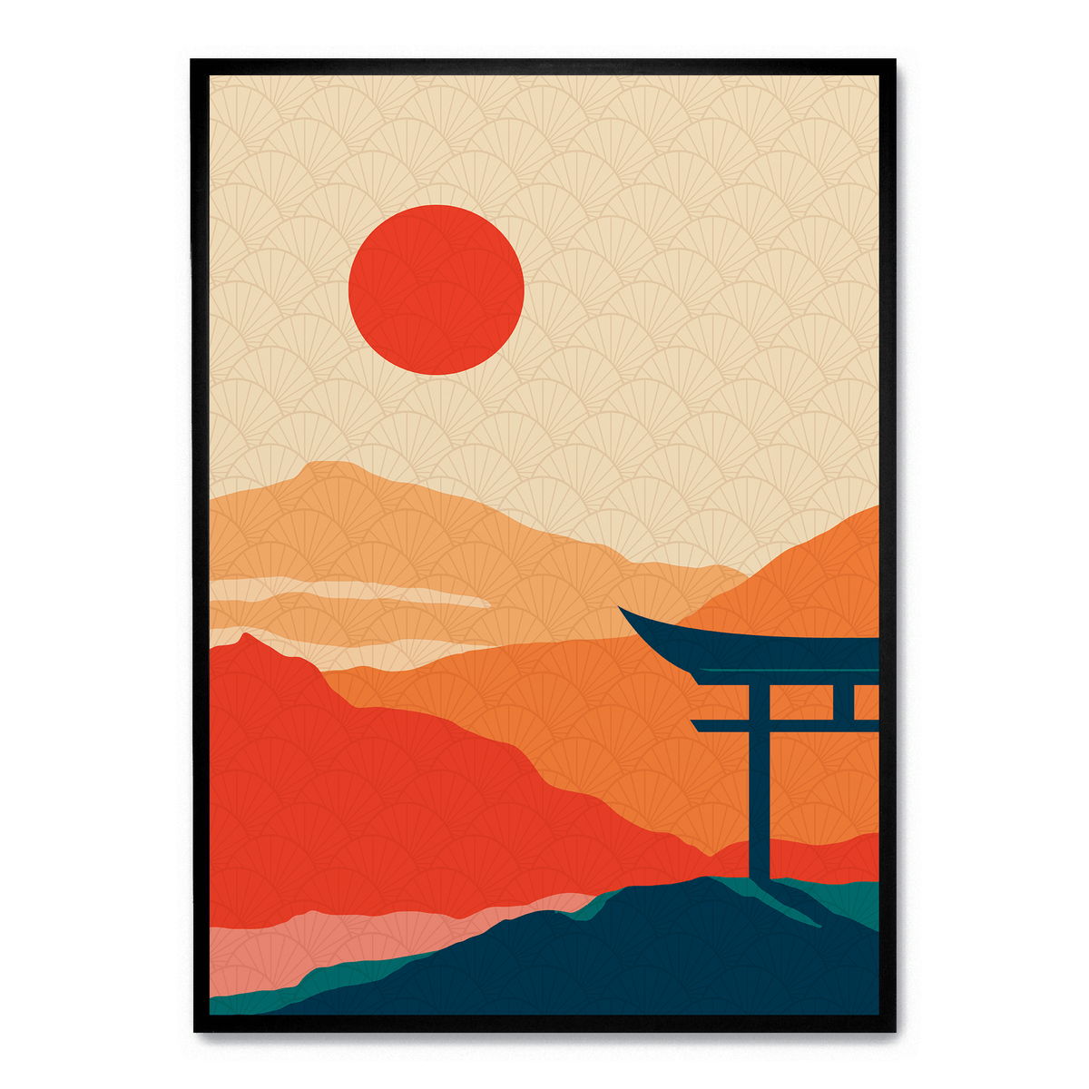 Sunset Delight poster | Postera.art