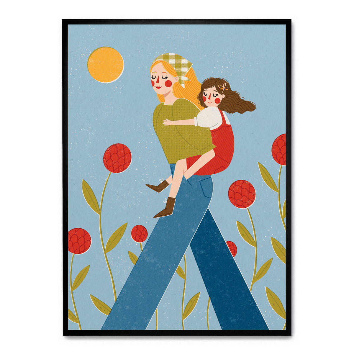 Piggy Back poster | Postera.art