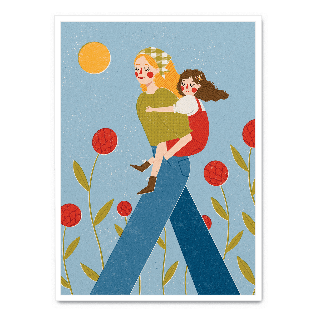 Piggy Back Poster | Postera.art