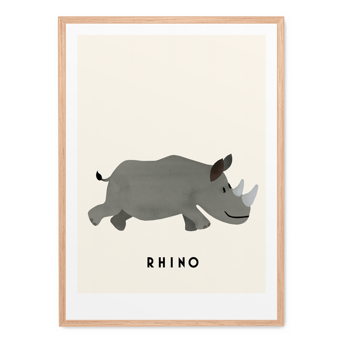 Little Rhino poster | Postera.art