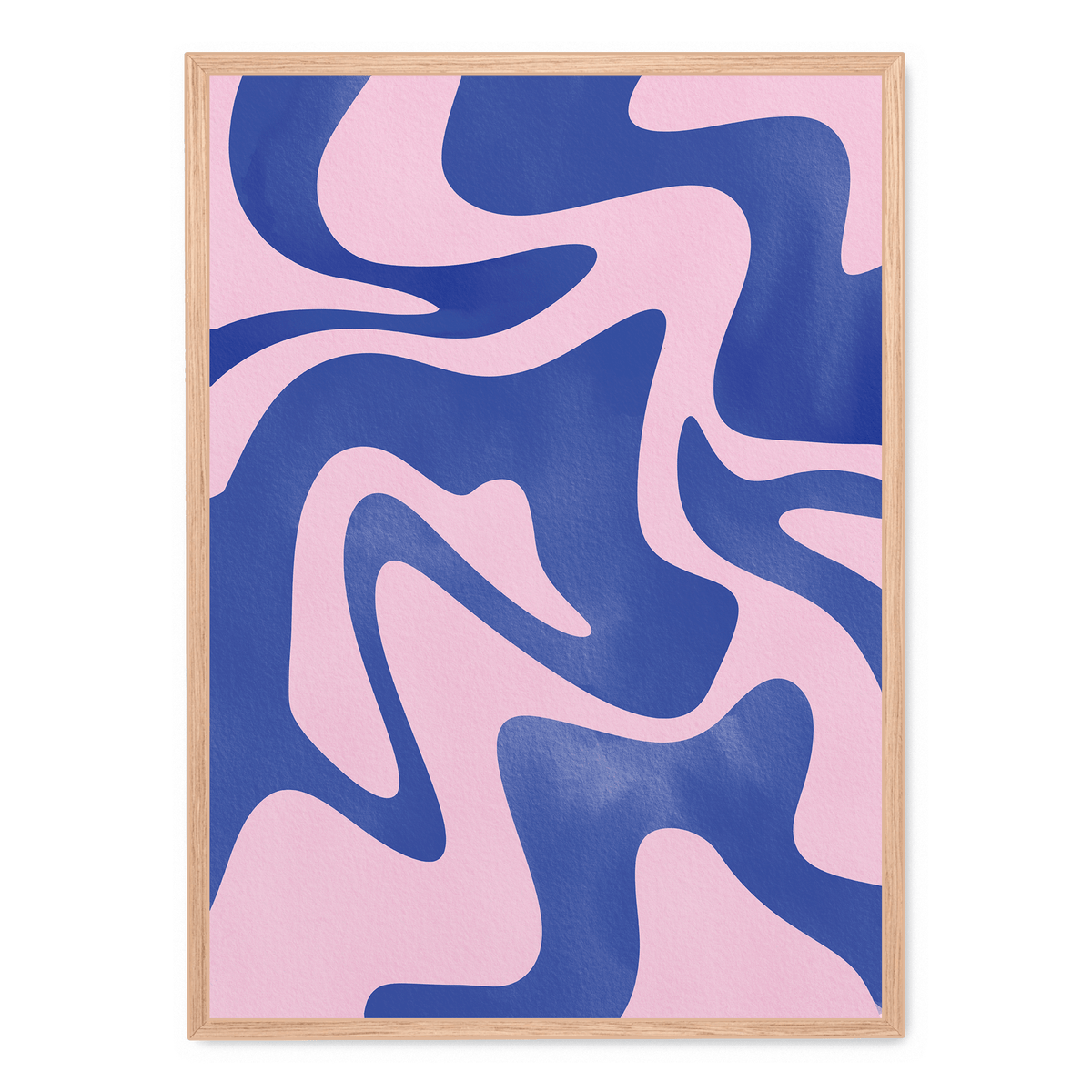 Abstract Blue Wave poster | Postera.art