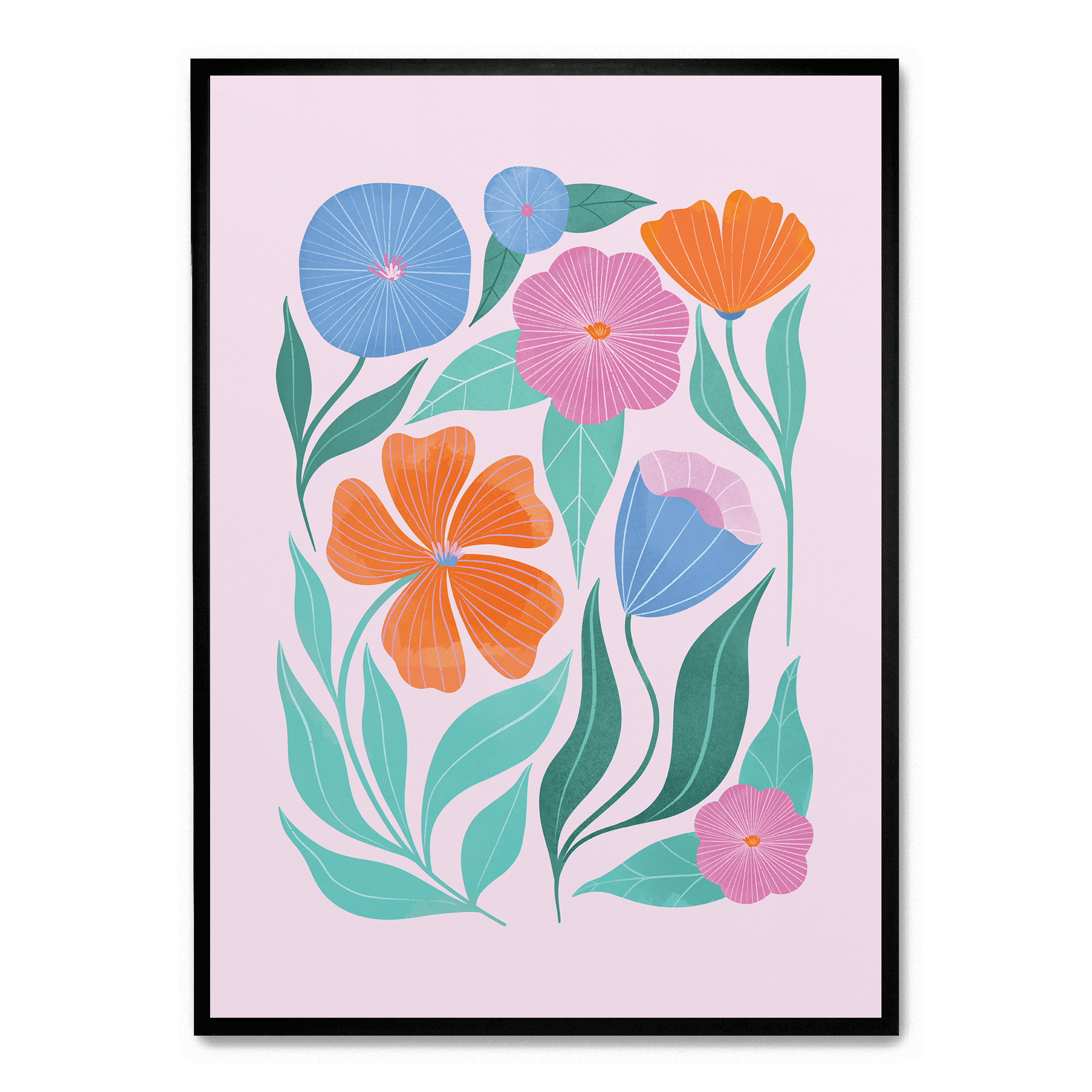 Abstract Flowers – POSTERA