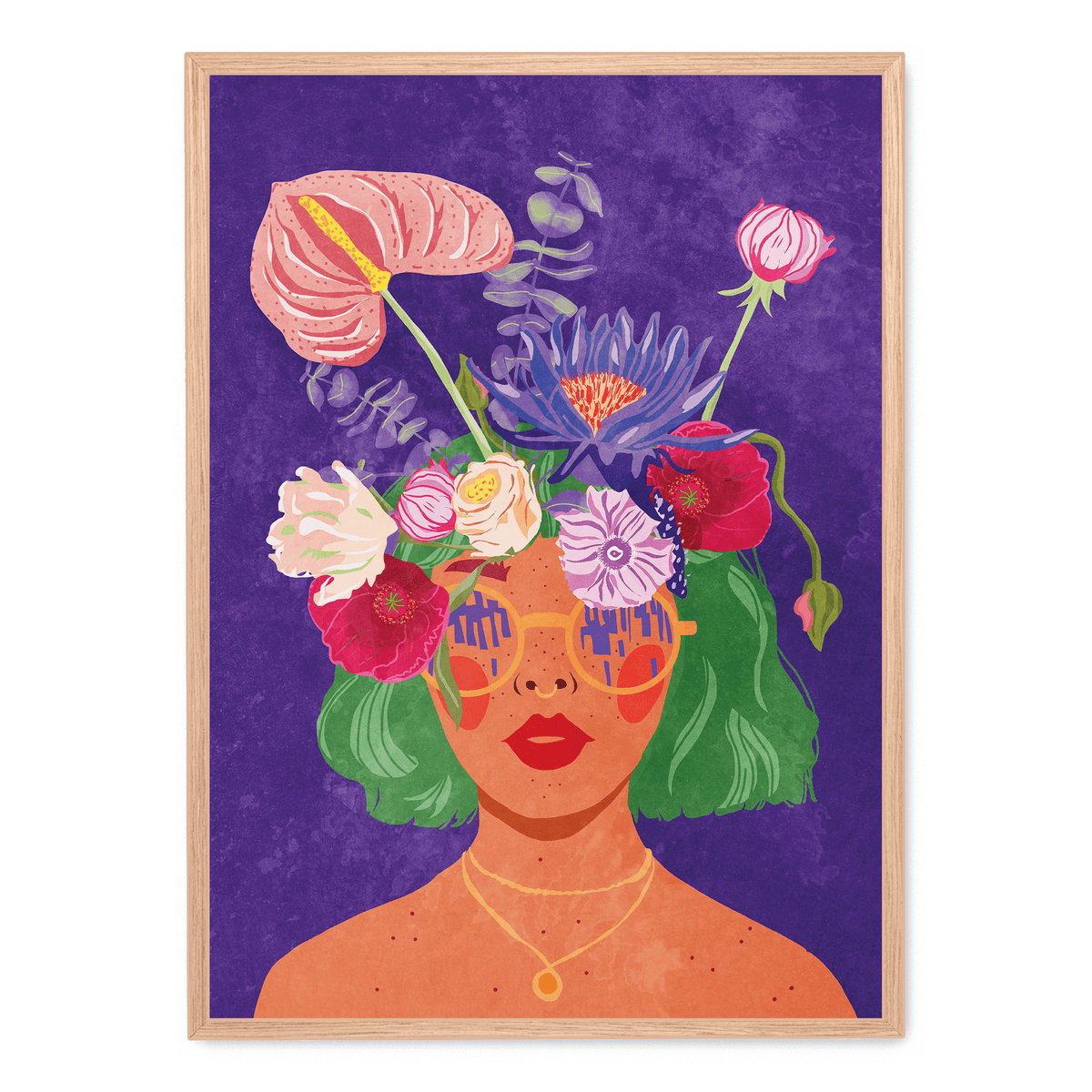 Flower Head poster | Postera.art