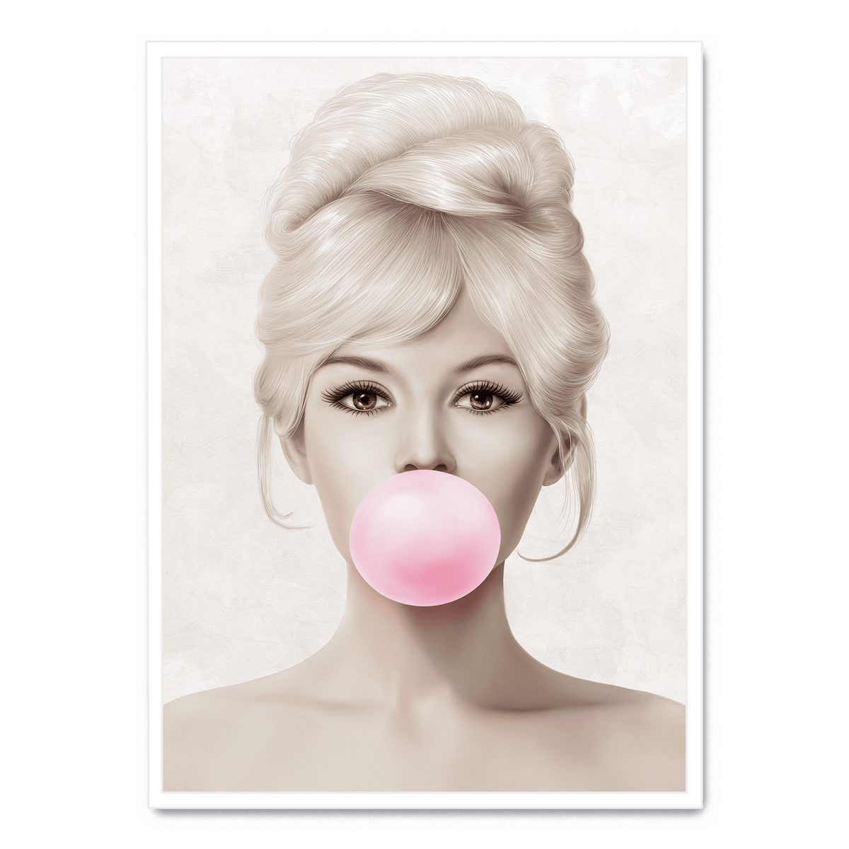 Brigitte Bardot Bubblegum poster | Postera.art
