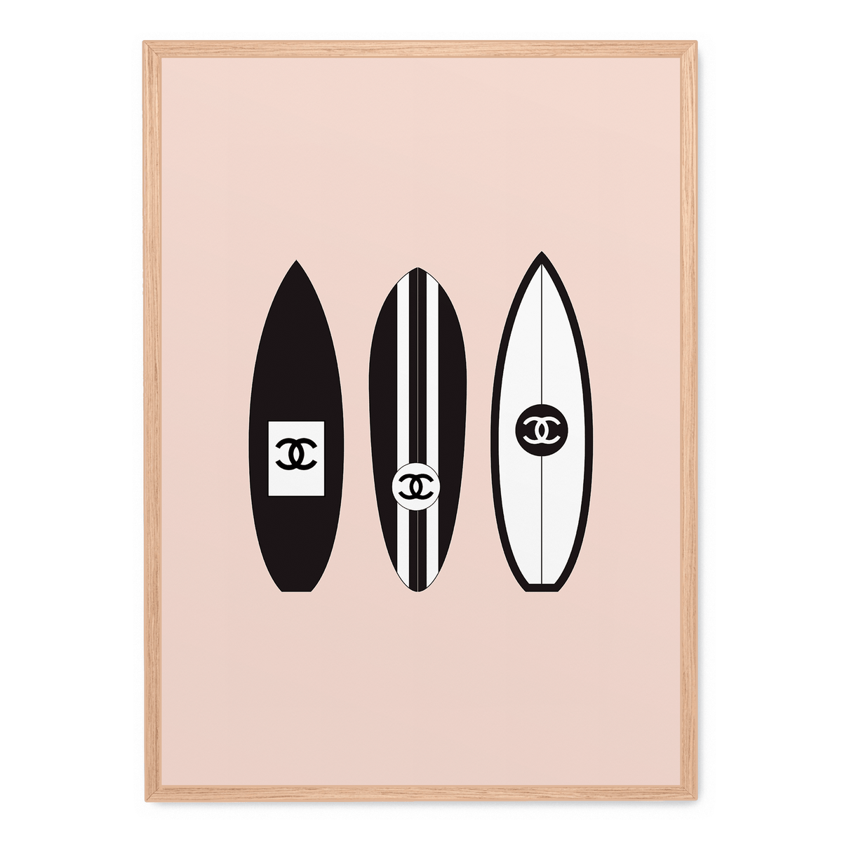 Chanel Surfboards poster | Postera.art