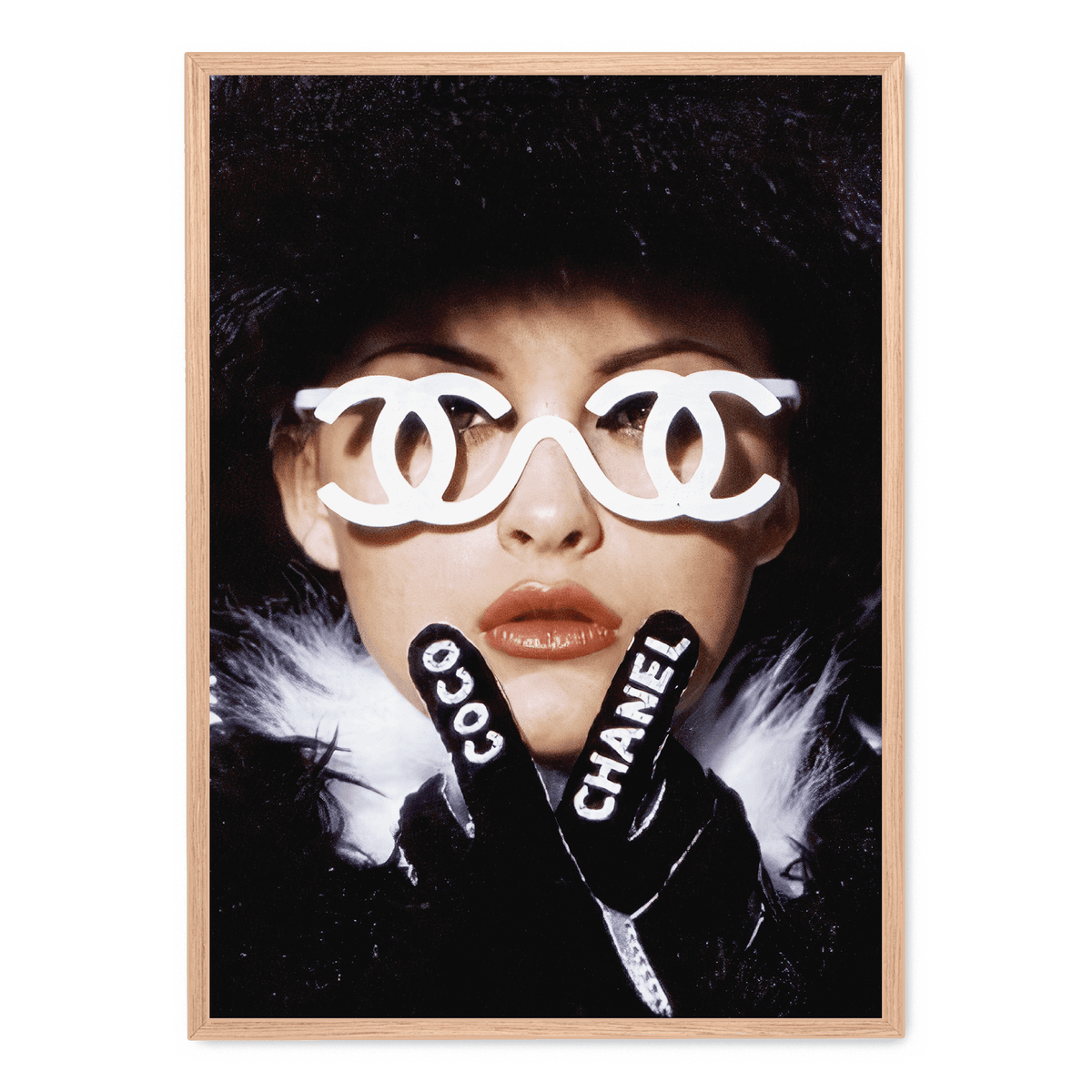Coco Chanel Girl poster | Postera.art