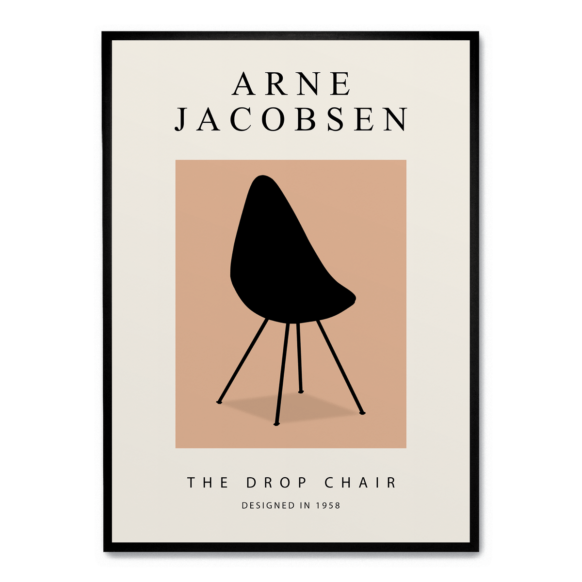 The Drop Chair poster | Postera.art