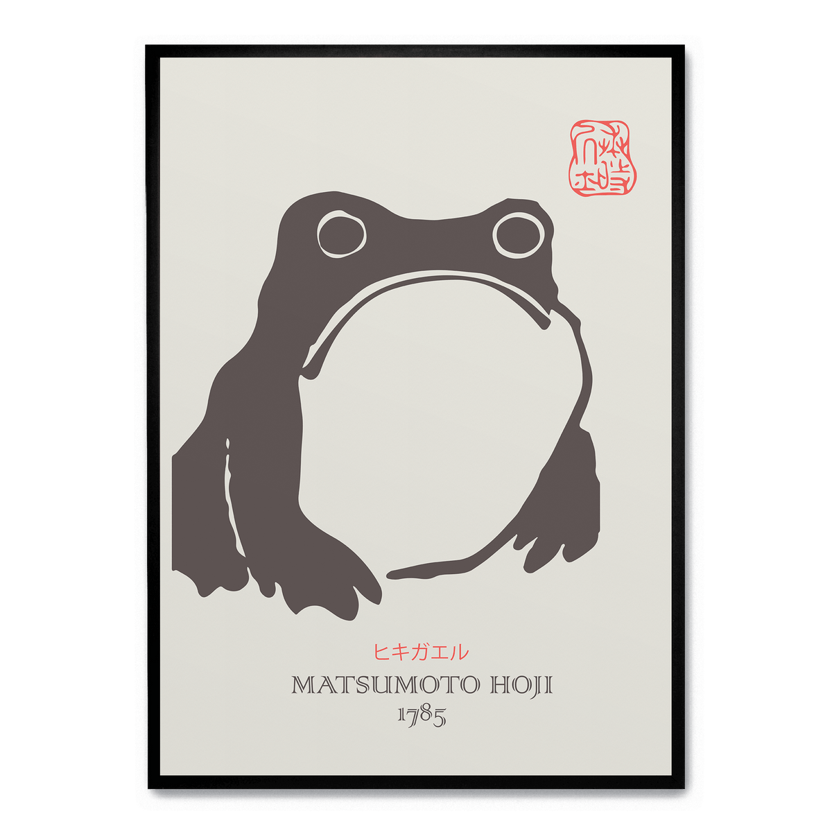 Matsumoto Hoji - Frog poster | Postera.art