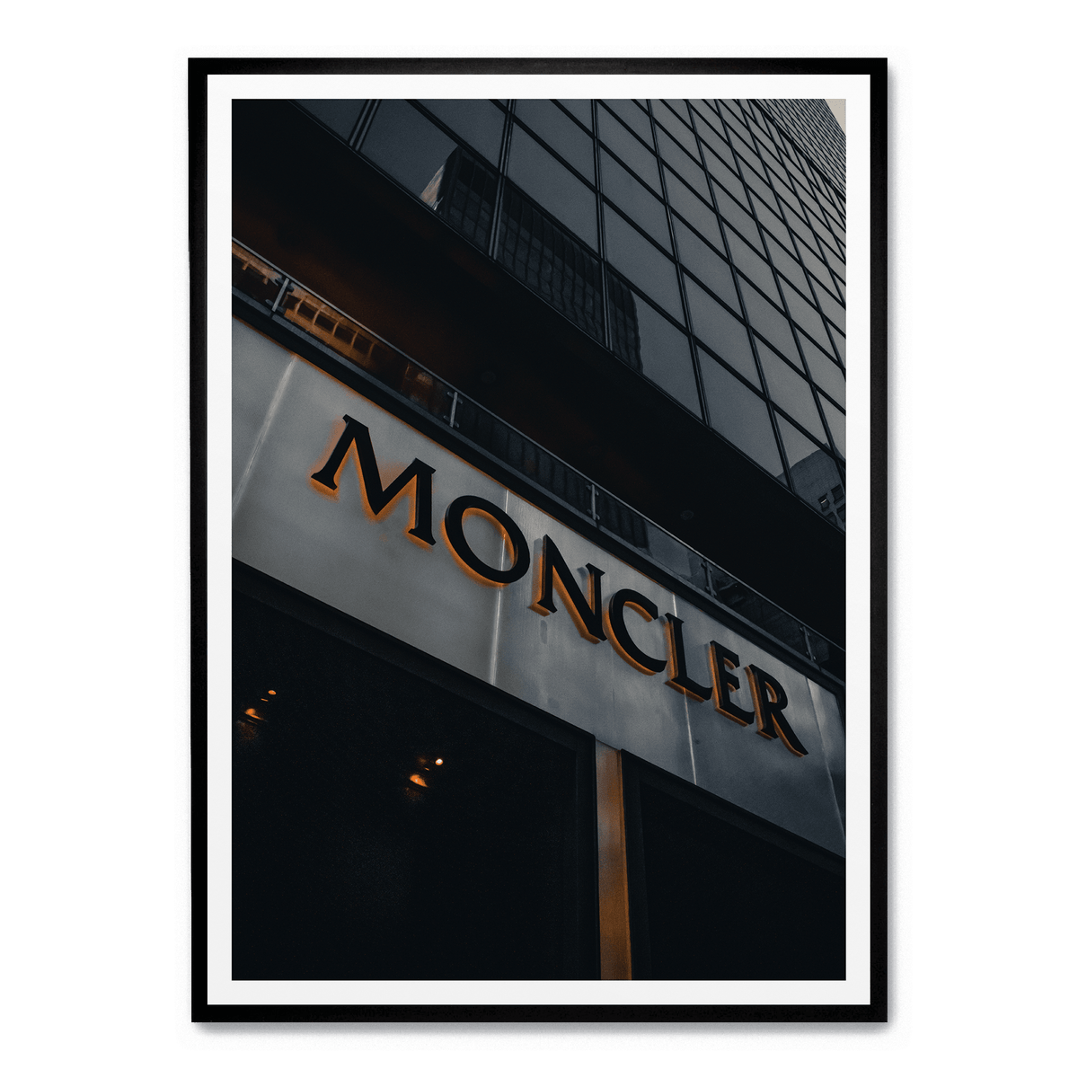 Moncler Front poster | Postera.art