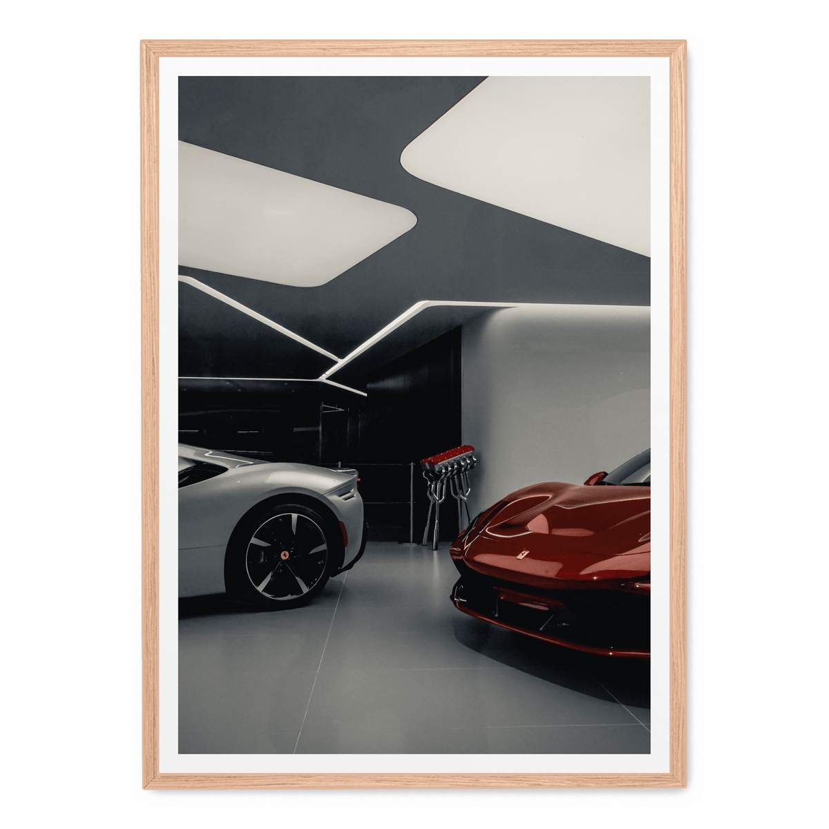 Two Ferraris poster | Postera.art
