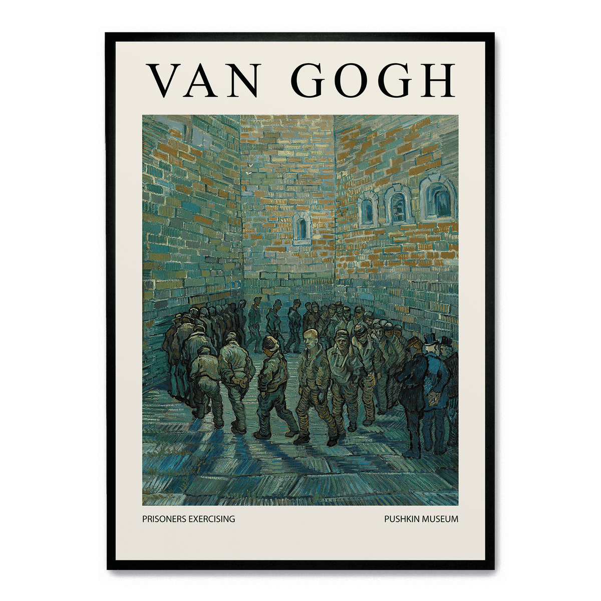 Prisoners Exercising poster | Postera.art