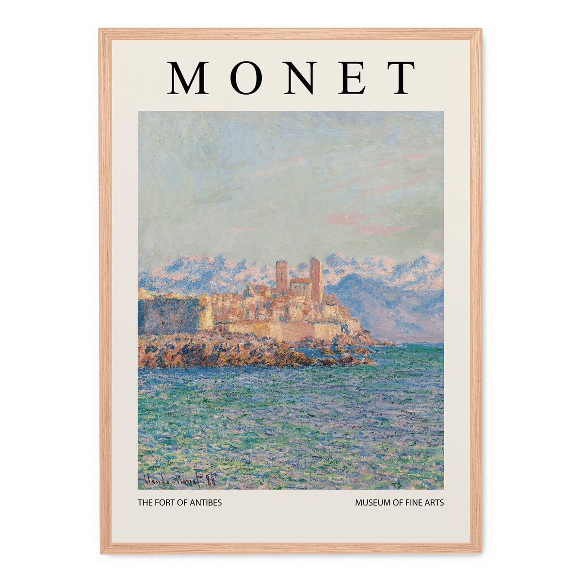 The Fort Of Antibes poster | Postera.art