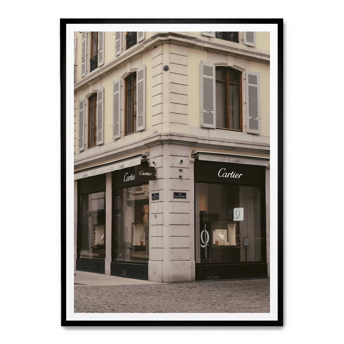 Cartier Street poster | Postera.art