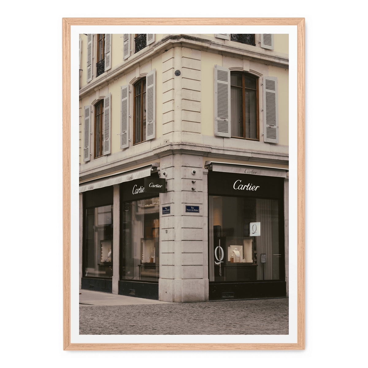 Cartier Street poster | Postera.art
