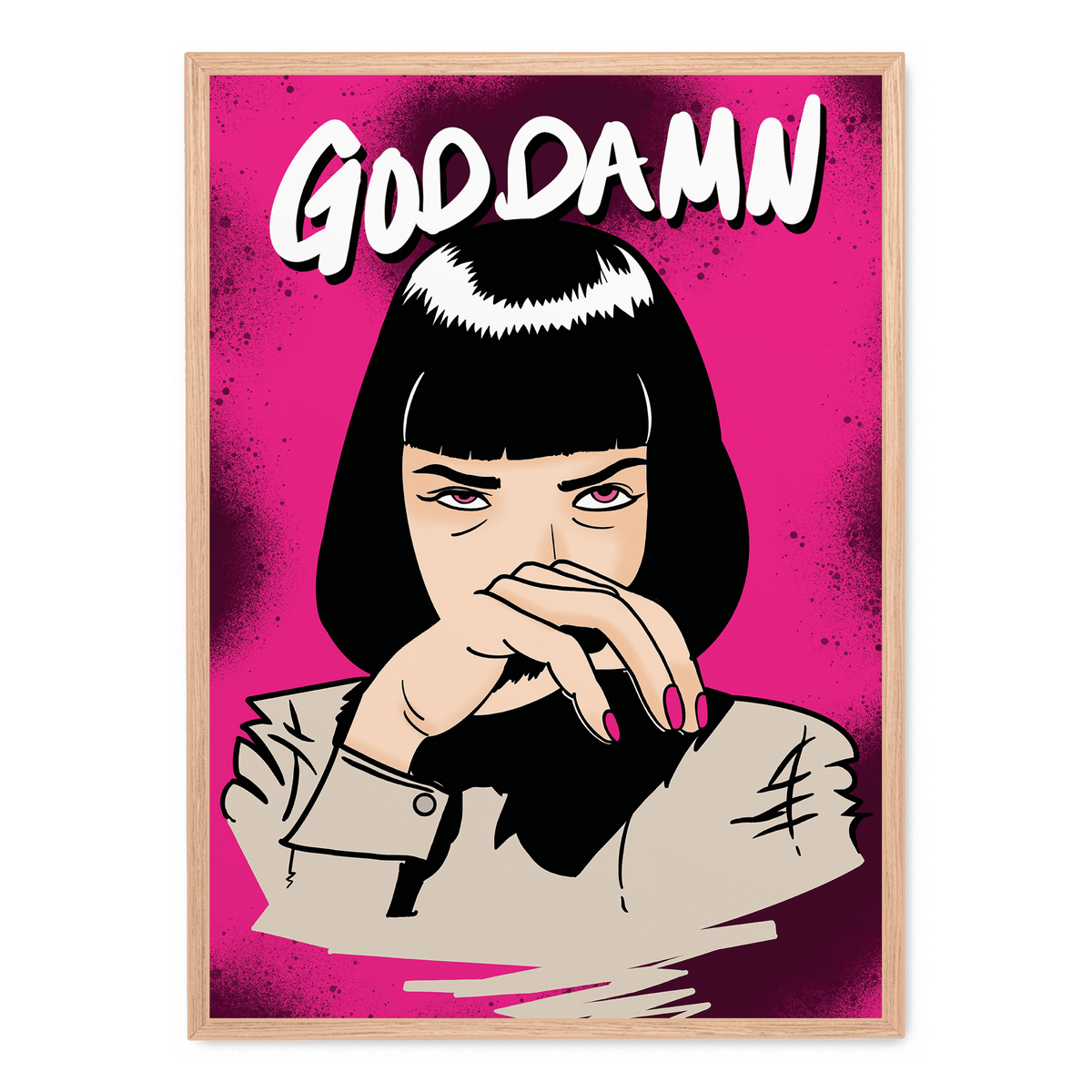 GODDAMN! poster | Postera.art